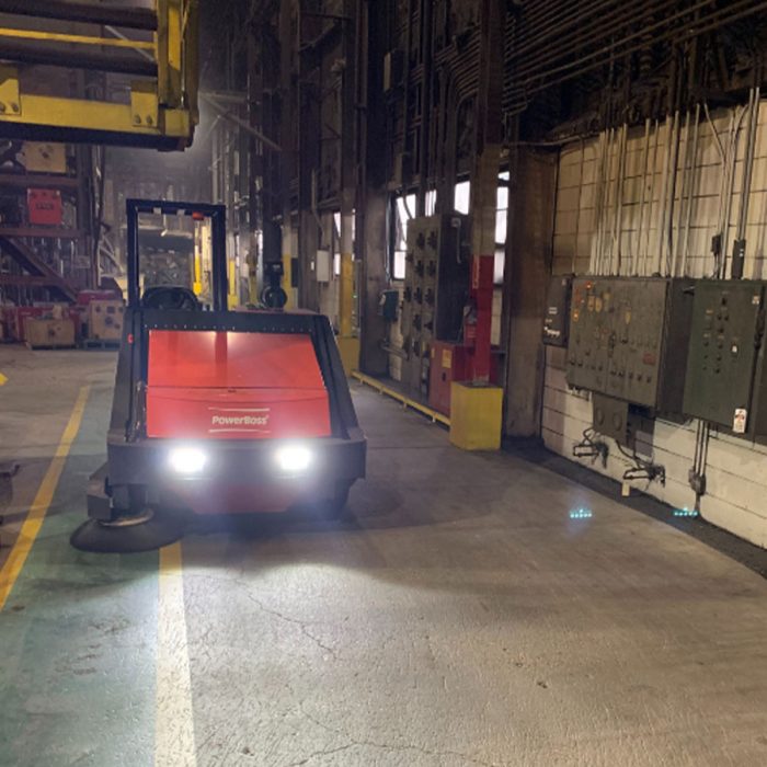 Ride-on Sweeper Powerboss 9X – Duromac